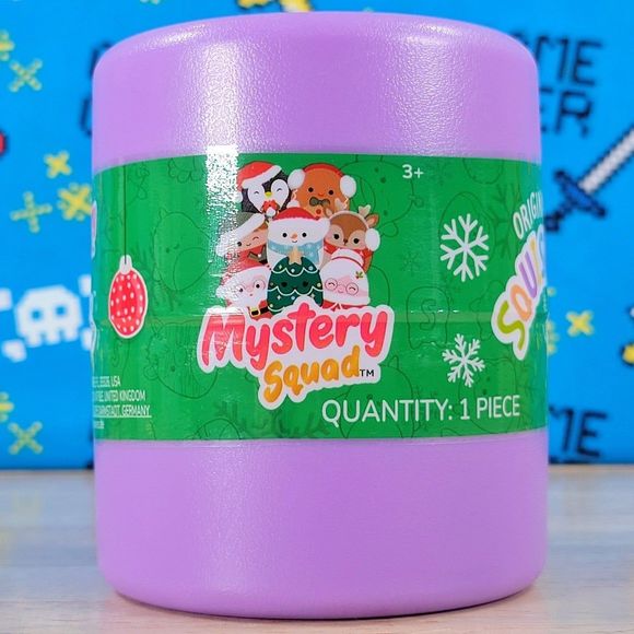 Squishmallows | Toys | Squishmallow Christmas Mystery Squad Purple ...